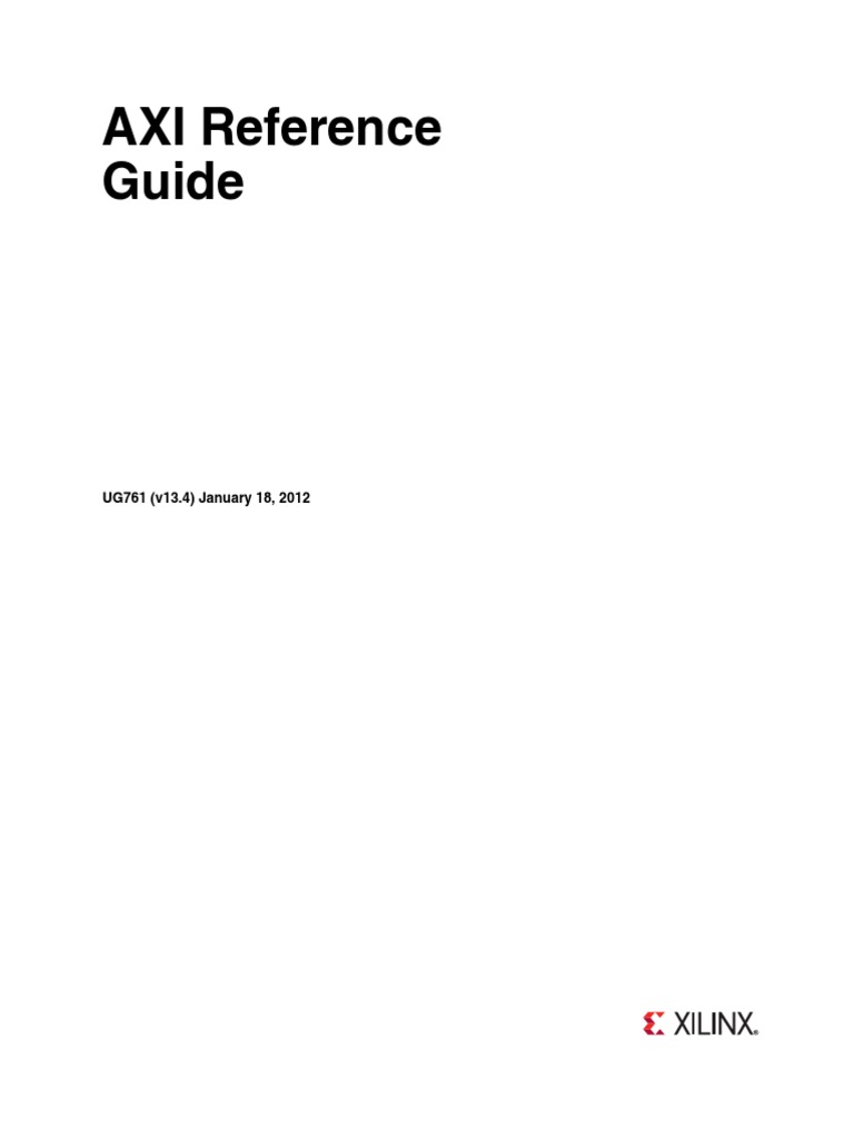AXI Interface PDF | PDF