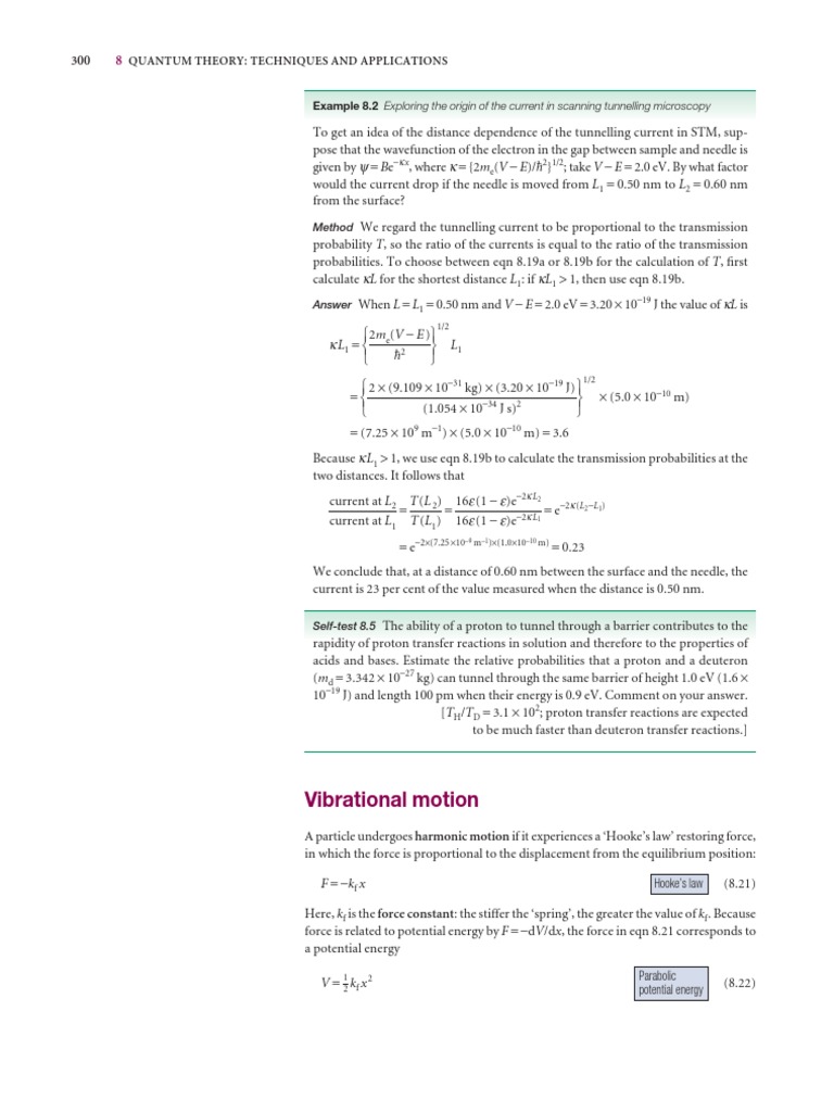 Vibrasi Dari Atkins | PDF | Wave Function | Angular Momentum