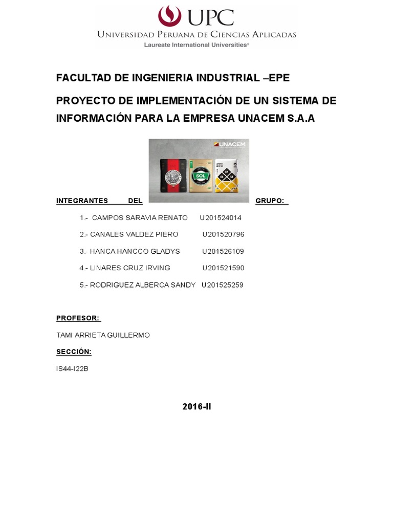 Cementos Lima | PDF | Cemento | Calidad (comercial)