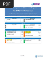 Ib Timetable Student Version 2025 | PDF