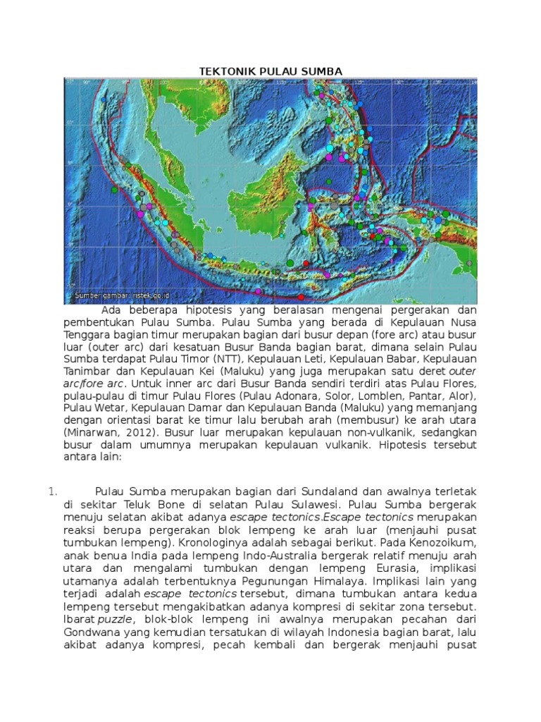 Tektonik Pulau Sumba | PDF