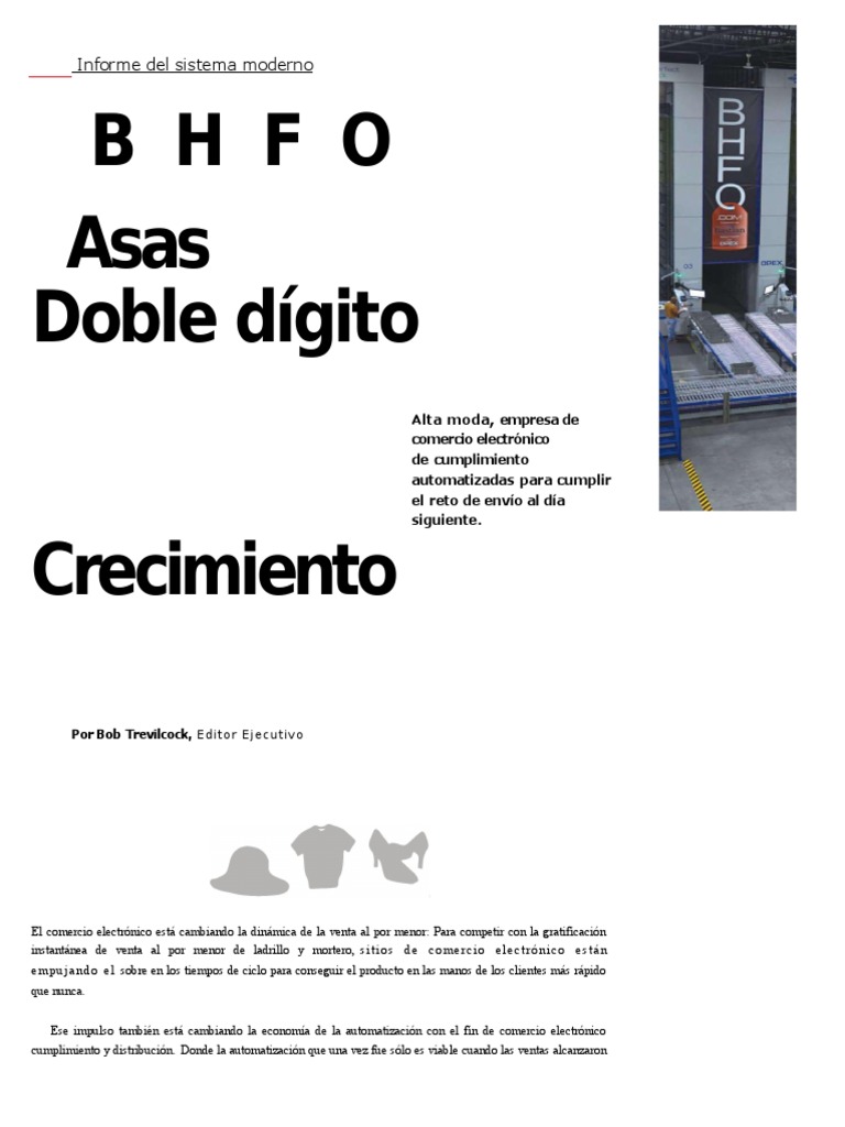 Hbfo Español | PDF | Planificación de recursos empresariales | Comercio ...