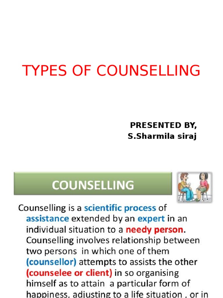 Presentation On Counseling | PDF