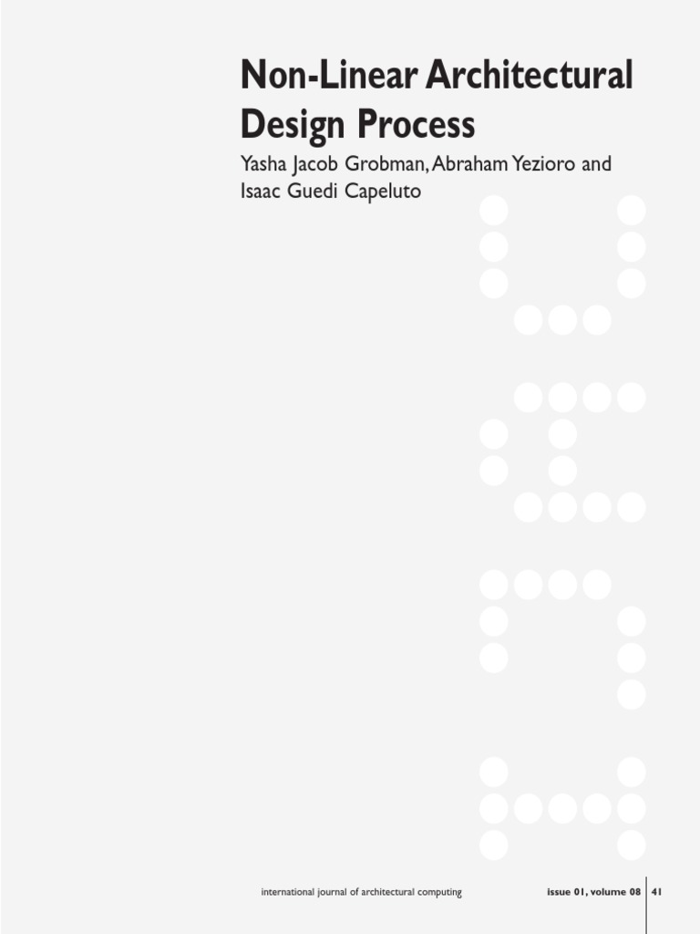 Non Linear Architectural Design Process | PDF | Nonlinear System | Design