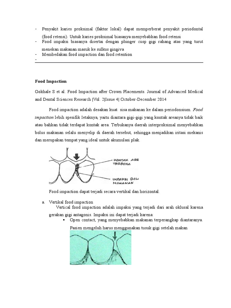 Food Impaction | PDF