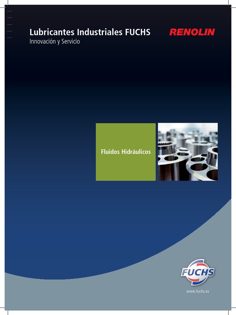 Fluidos Hidráulicos RENOLIN de FUCHS | PDF | Lubricante | Bomba