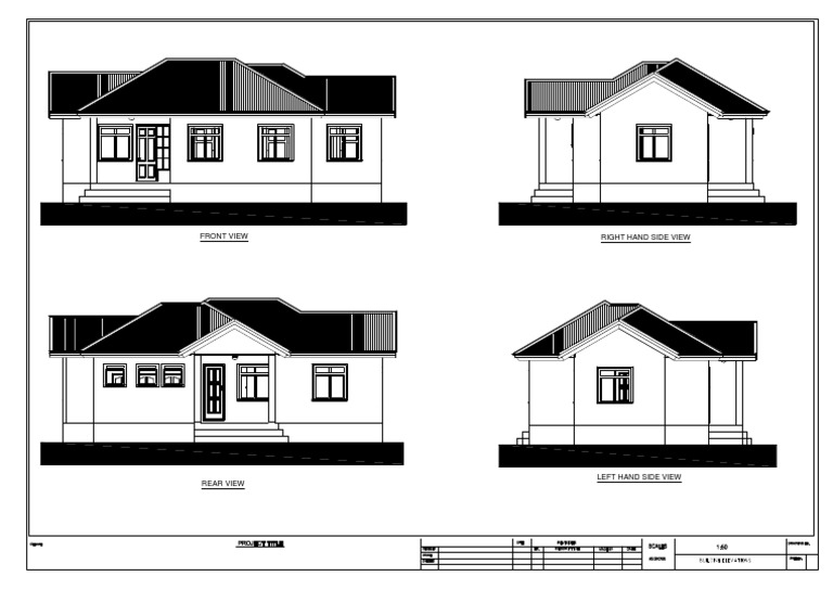 Front View Right Hand Side View | PDF