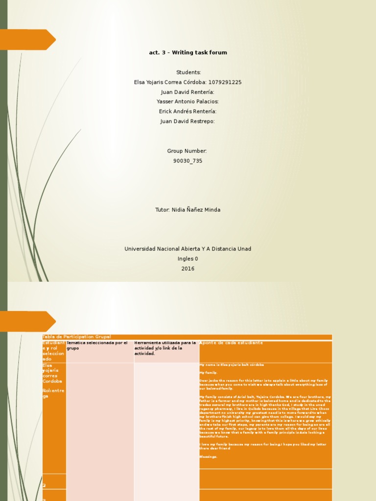 Students: Elsa Yojaris Correa Córdoba: 1079291225 Juan David Rentería ...