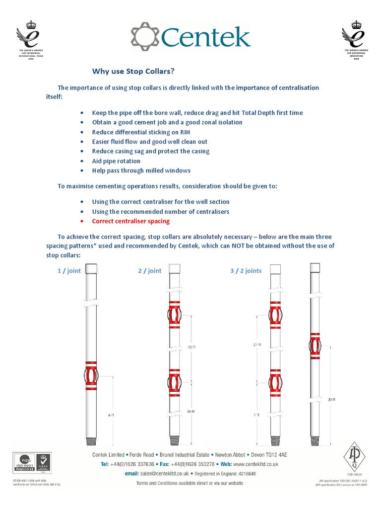 Why Use Stop Collars | PDF | Screw | Mechanical Engineering