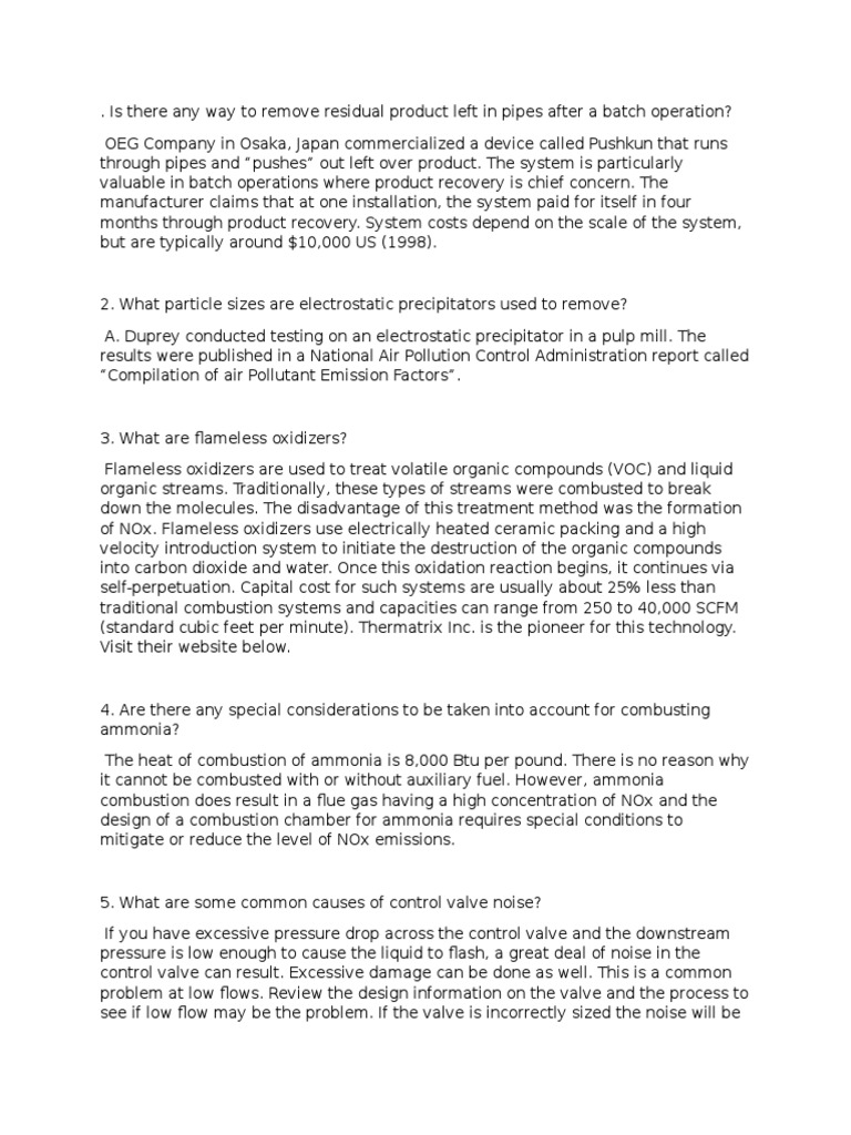 150 Chemical Engineering Interview Questions | PDF | Heat Exchanger ...