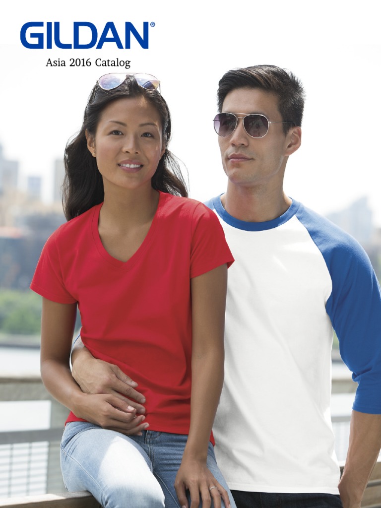 Gildan ASIA Catalog - English | PDF | T Shirt | Knitting