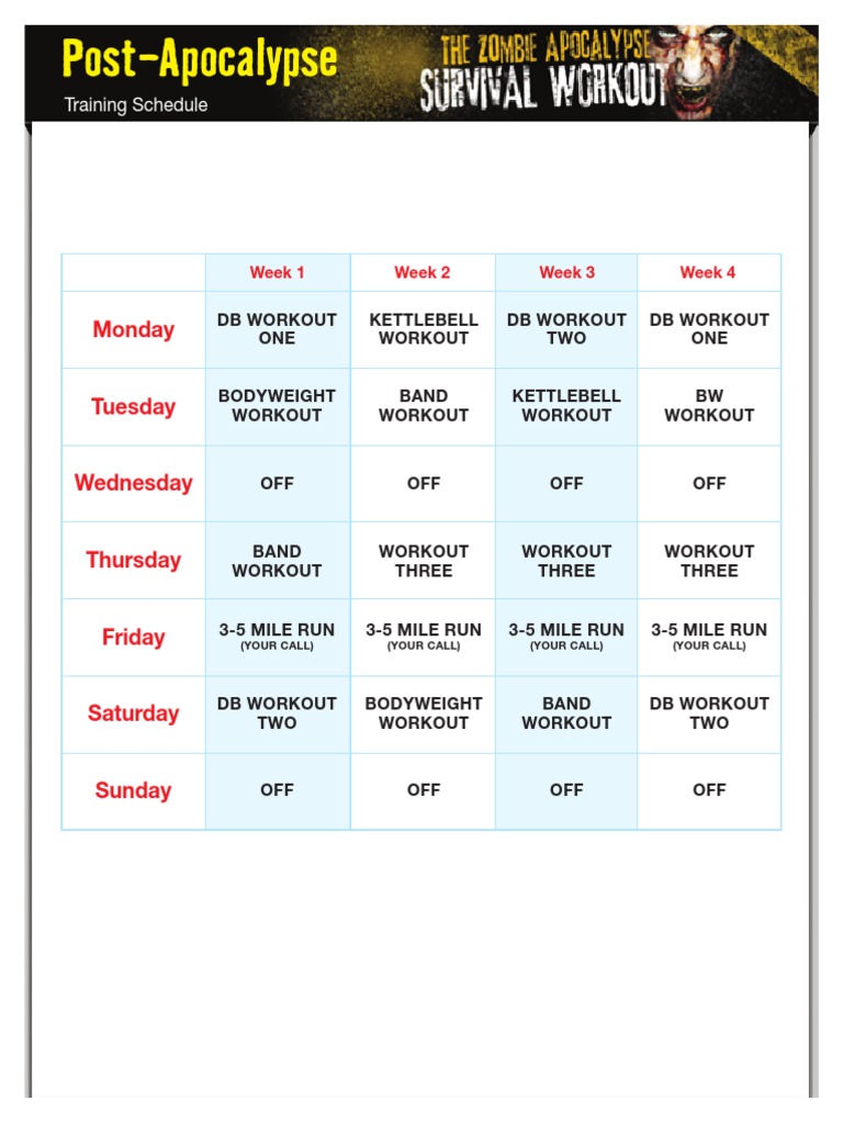 ZASW Post Apocalyse | PDF | Kettlebell | Weight Training