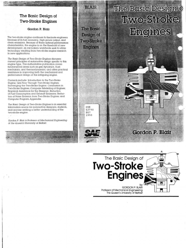 The Basic Design of Two Stroke Engines | PDF | Internal Combustion ...