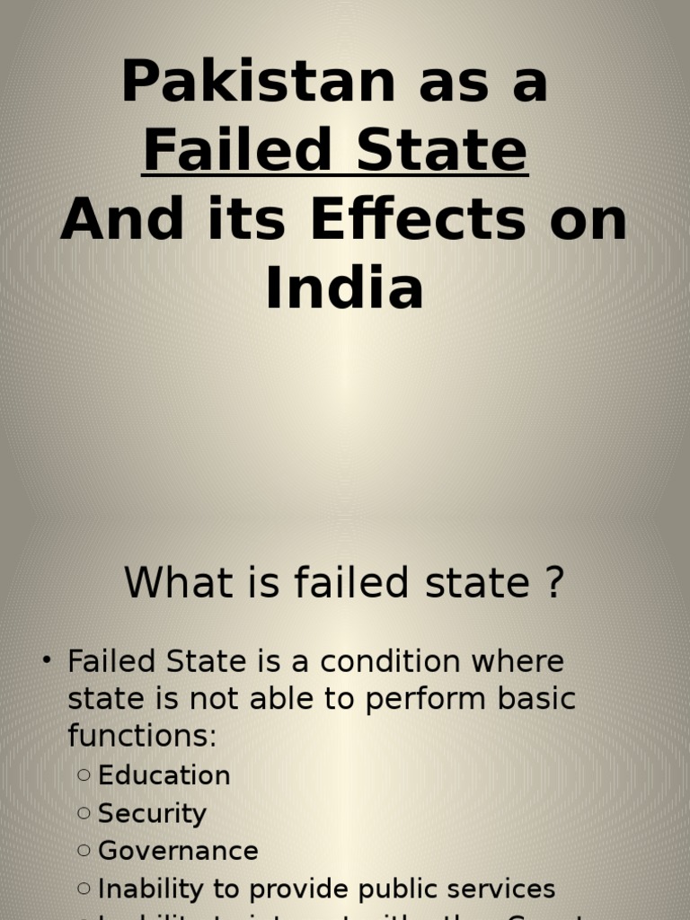 Pakistan As A Failed State and Its Effect | PDF | Zulfikar Ali Bhutto | Muhammad Zia Ul Haq