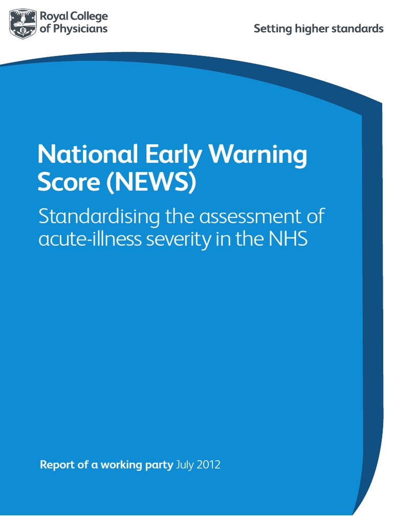National Early Warning Score (NEWS) | National Health Service ...