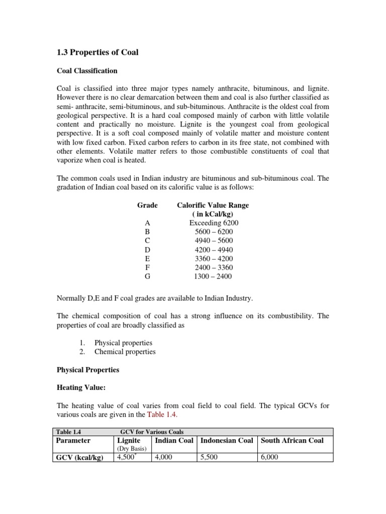 coal analysis.pdf | Coal | Lignite