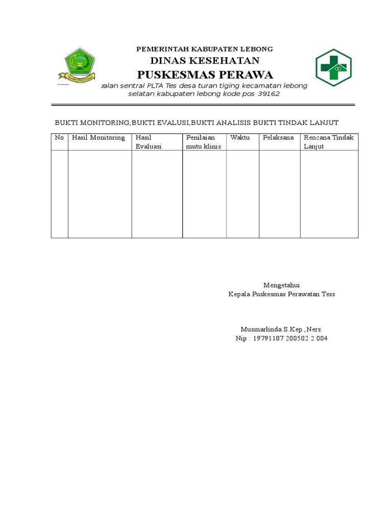 Bukti Monitoring Bukti Evaluasi, Bukti Analisis Bukti Tindak Lanjut | PDF | Sains & Matematika