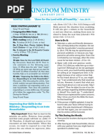 JW Public Talk Outlines | PDF | Thought | Experience