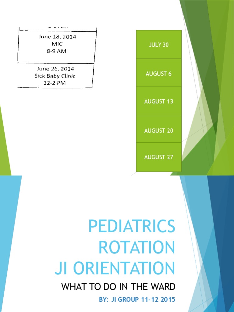 Pedia Ward Orientation August 2015 | Neonatal Intensive Care Unit | Patient