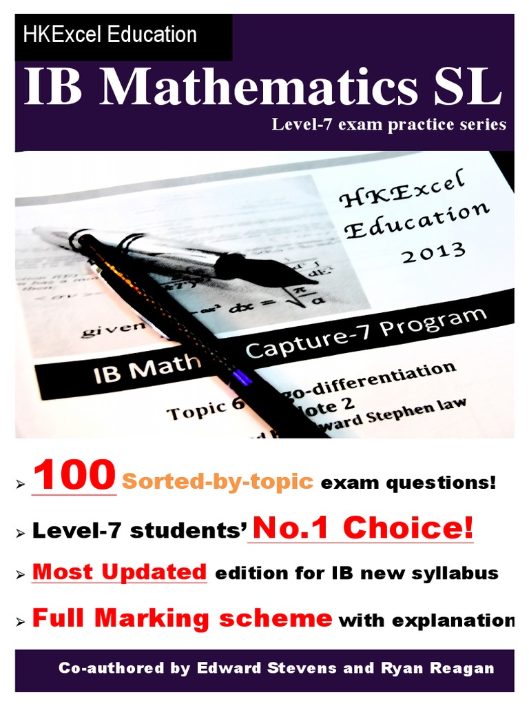 Math SL Book Newest Edition | PDF | Sine | Line (Geometry)