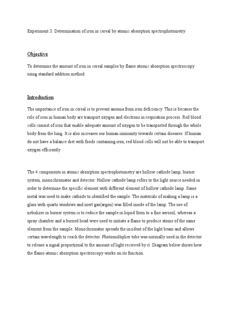 Standard Addition Method | PDF
