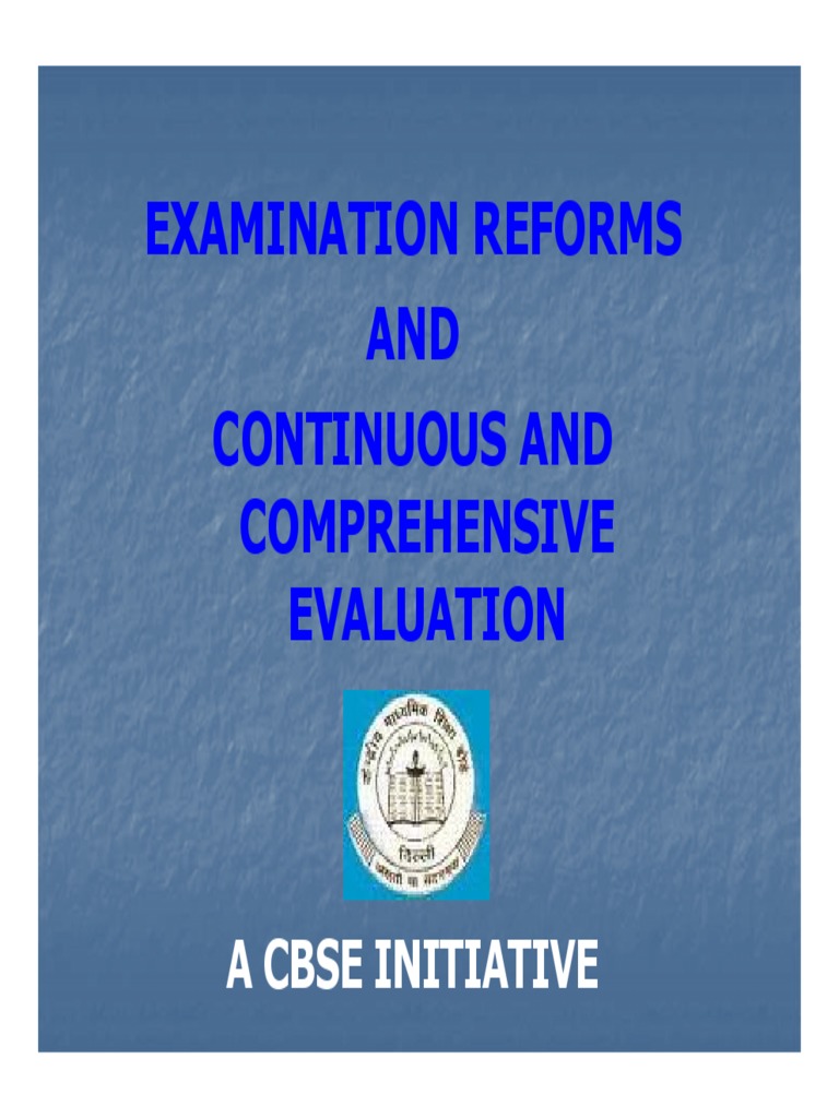 Cce Important Information | PDF | Educational Assessment | Test ...