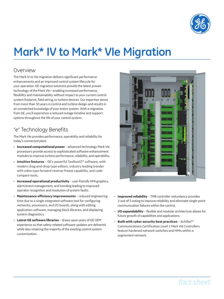 Ger 4193a Speedtronic Mark Vi Turbine Control System | PDF ...