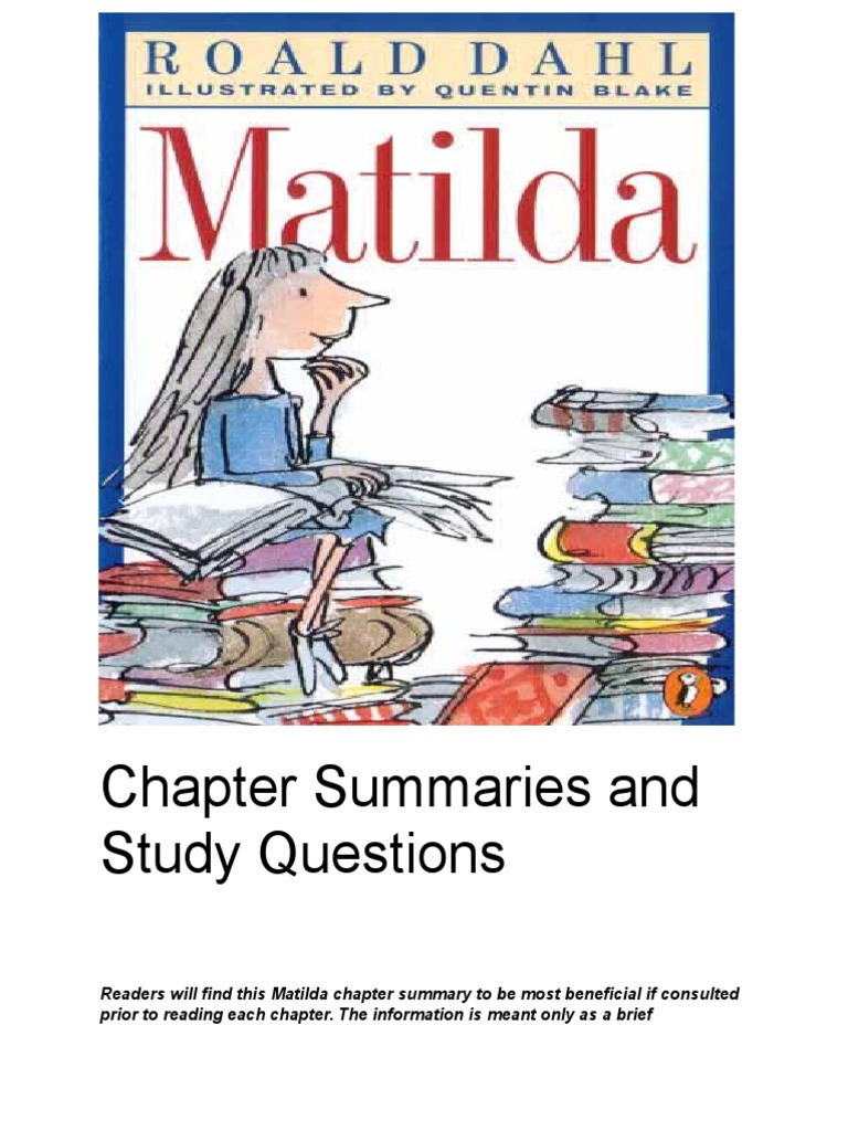 Matilda | PDF | Young Adult | General Fiction