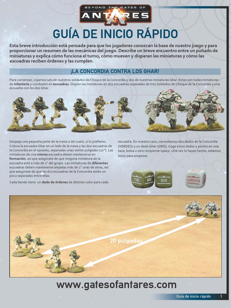 Antares Quick Start Guide SPA PDF | PDF | Shooting Sport | Ciencia militar