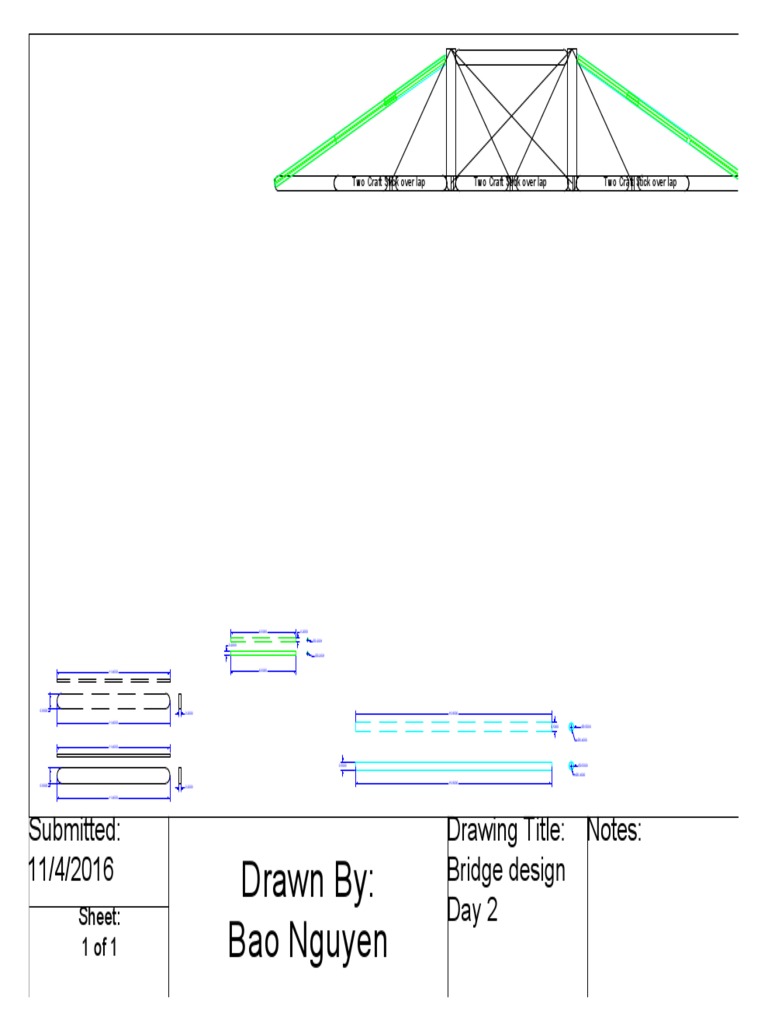 Bridge Design 11-2-2016 | PDF