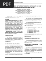 Formato Paper | PDF | Texto | Escritura