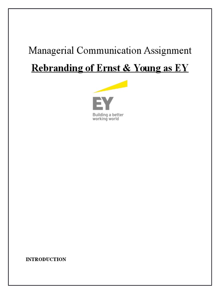 EY Communication | PDF | Economies | Business
