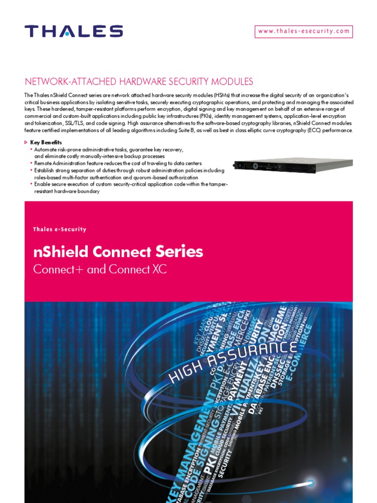 NShield Connect Ds | PDF | Telecommunications | Computer Architecture