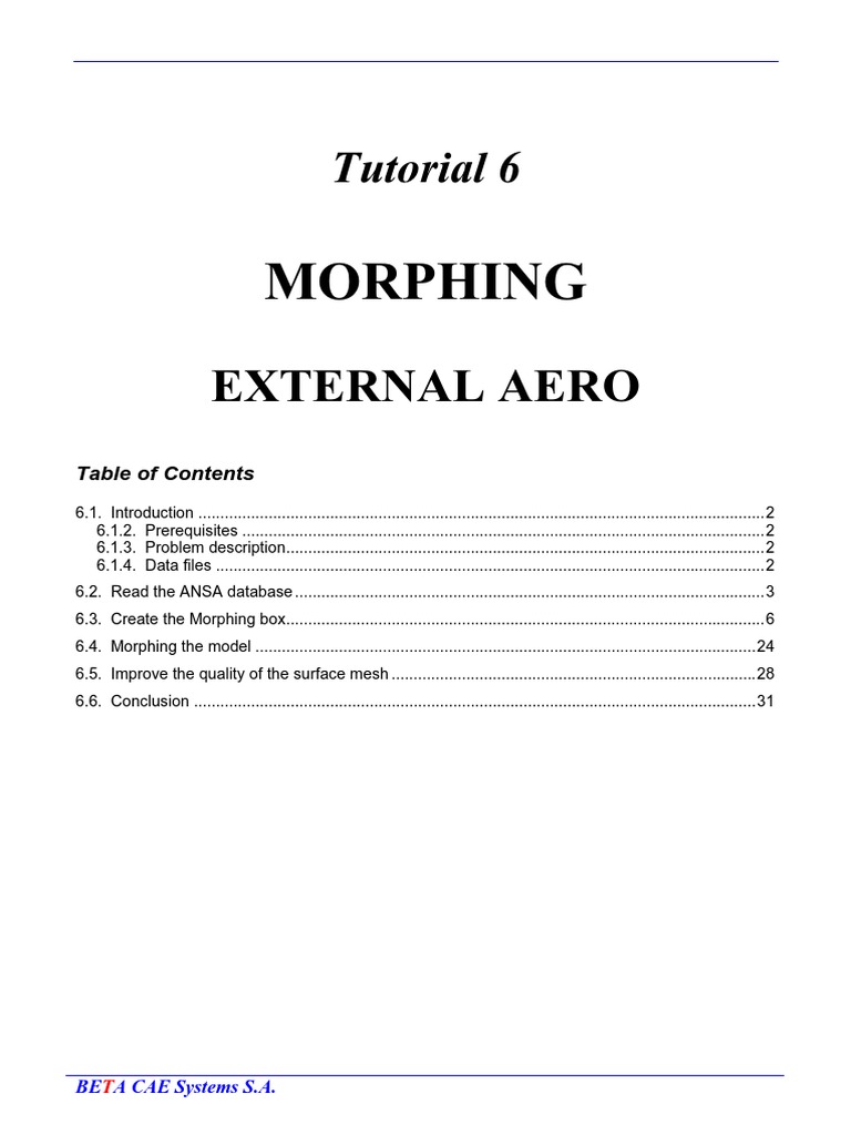 6 Morphing | PDF | Tangent | Graphical User Interfaces