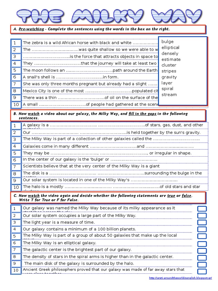 The Milky Way | Milky Way | Stars