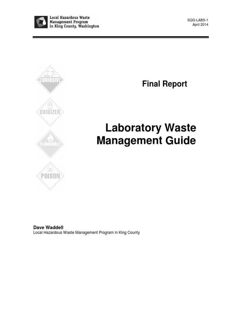 Laboratory Waste Management Guide | PDF