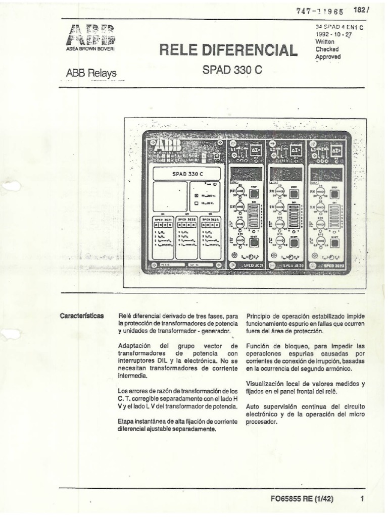 SPAD 330C 1 de 2 | PDF