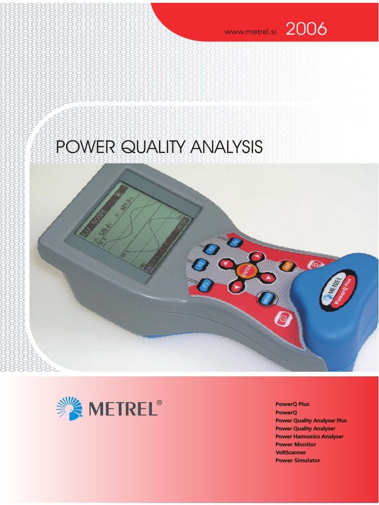 Power Quality Analysis: WWW - Metrel.si | PDF | Alternating Current ...