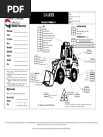 Bobcat Daily Inspection Checklist: Operator's Name: Signature Badge No ...