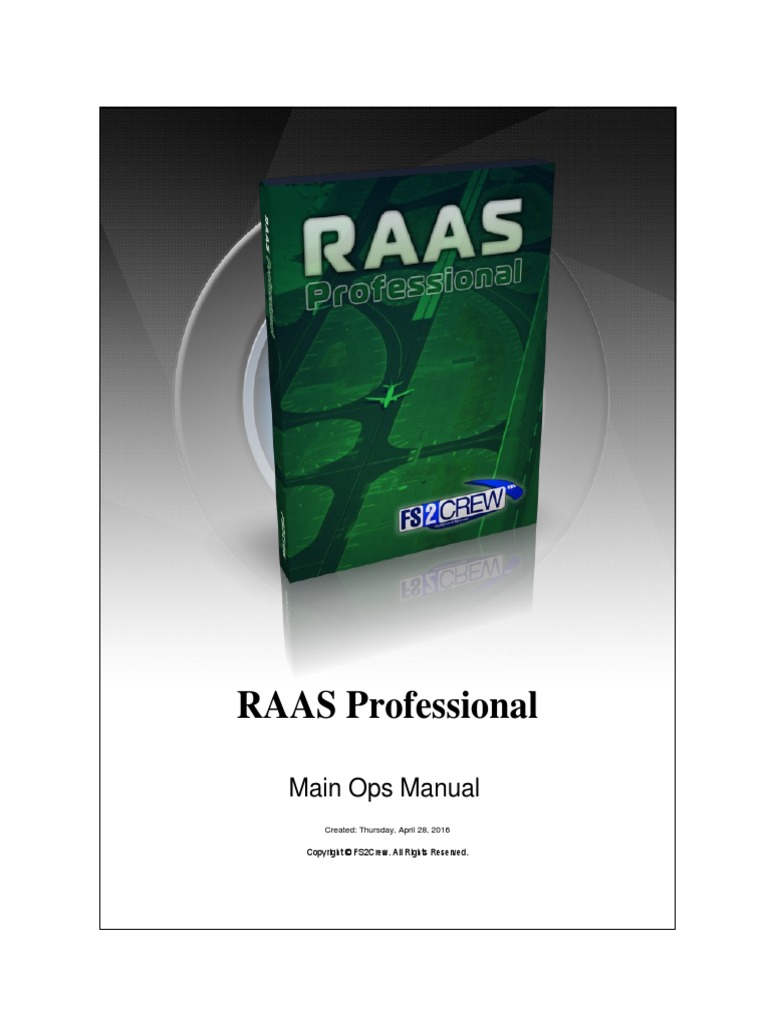 Manual de RAAS Profesional | PDF | Takeoff | Flap (Aeronautics)