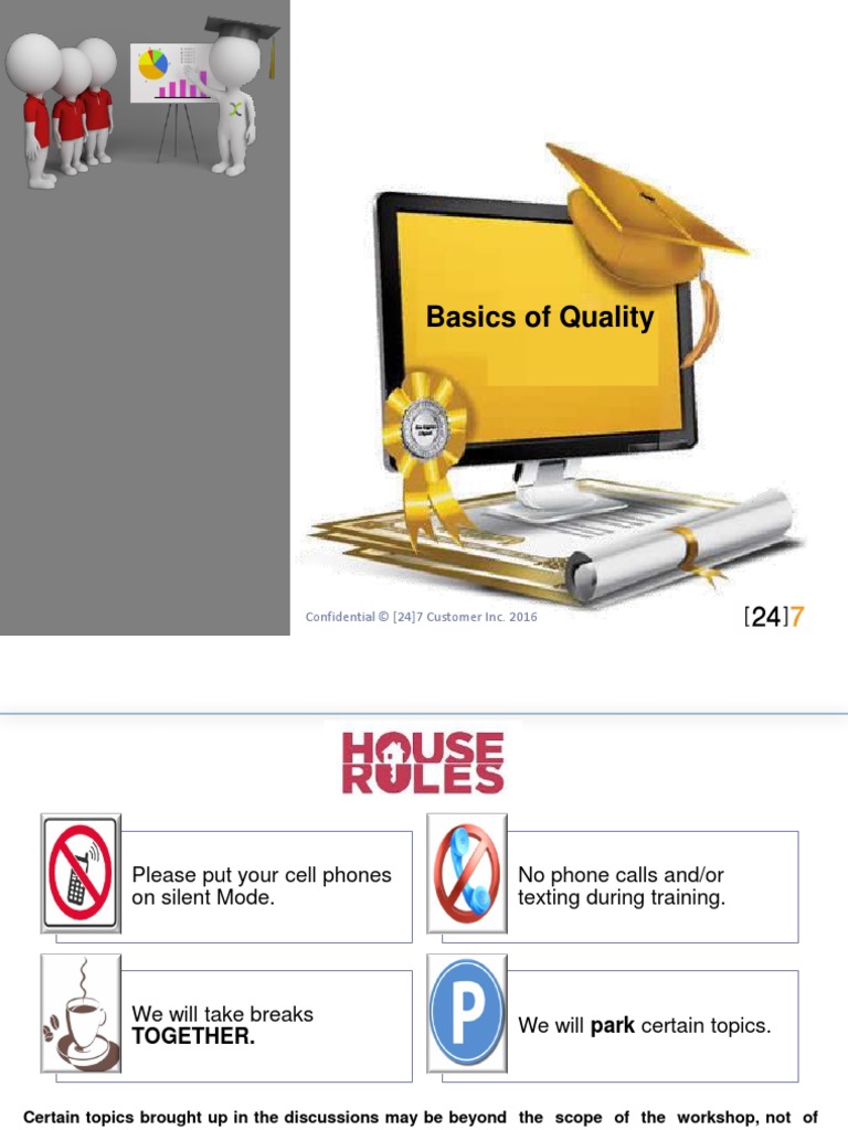 Basics of Quality - Training Module | PDF | Mean | Median