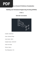 CAPE Building Mechanical Engineering Drawing Unit 1 Past Papers - 2005 ...