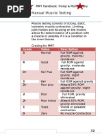 Shoulder Flexion MMT Guide | PDF