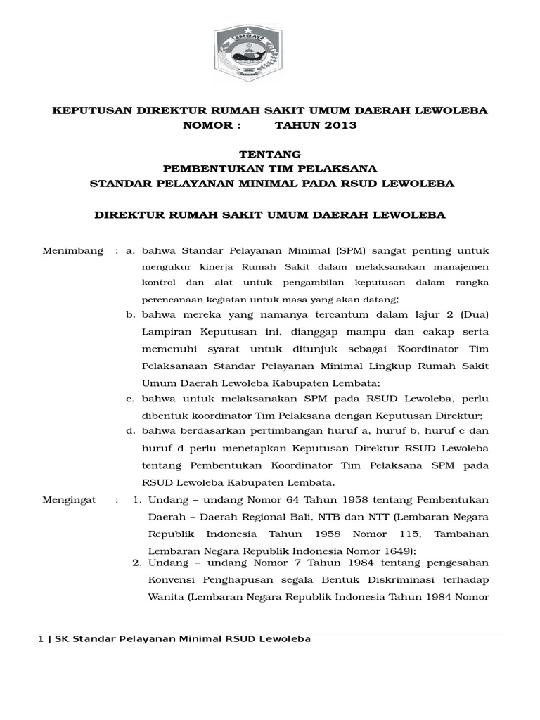 SK Tim SPM | PDF