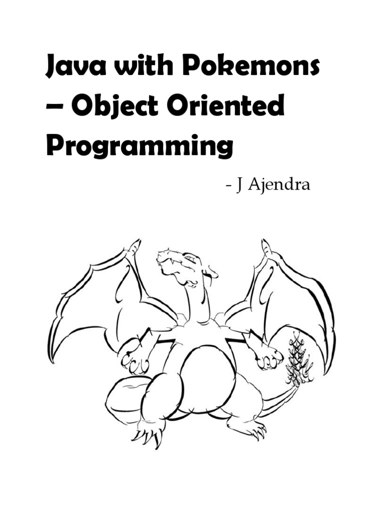 Java With Pokemons - Object Oriented Programming | PDF | Inheritance ...