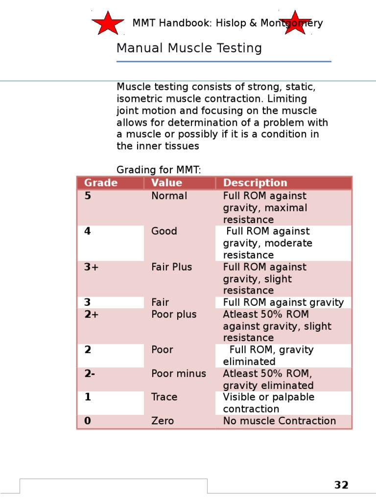JM MMT | PDF | Anatomical Terms Of Motion | Human Leg