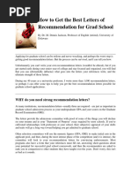 Emba Sample Letters of Recommendation | PDF | Master Of Business ...