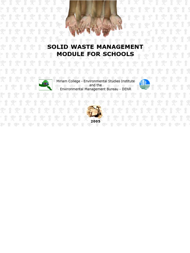 Solid Waste Management Guide for Schools | PDF | Waste Management ...