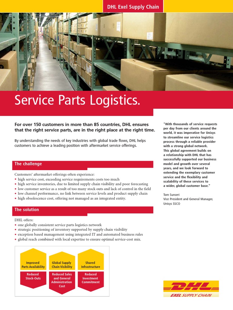 Service Parts Logistics | Download Free PDF | Logistics | Supply Chain