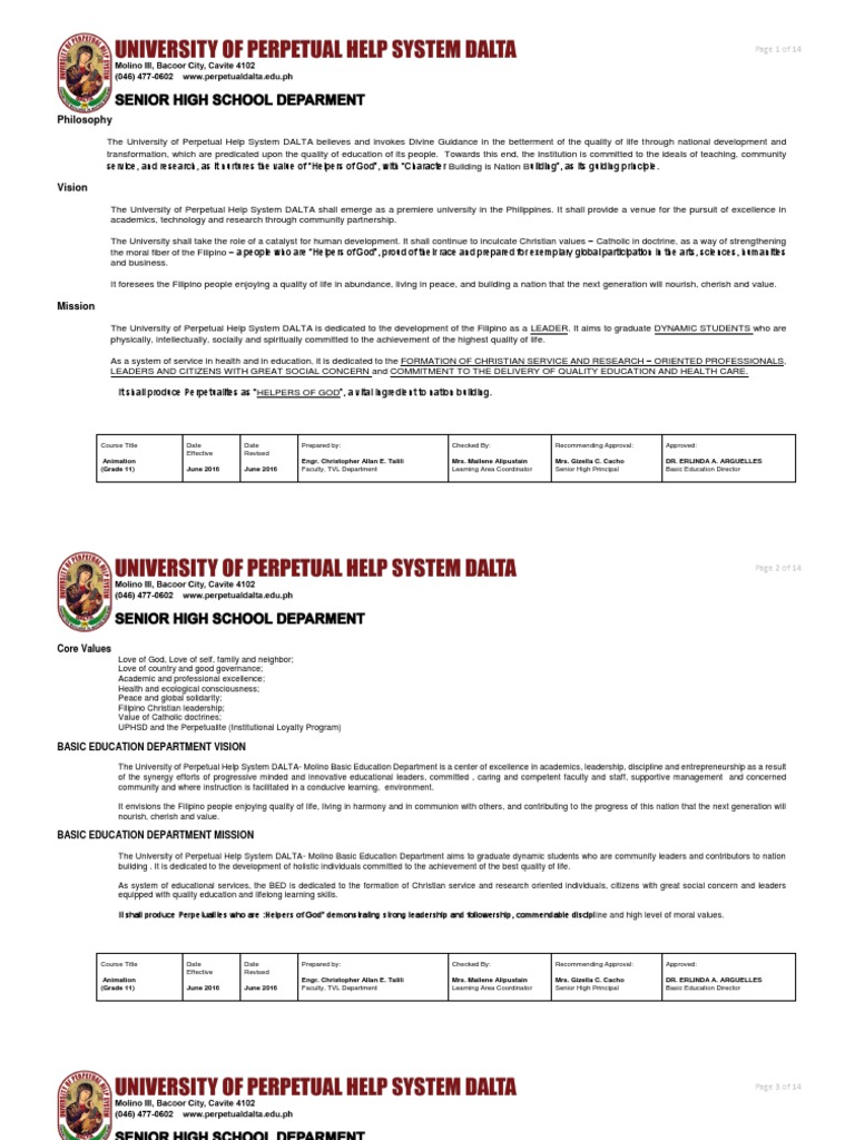 Tvl-Ict Animation 1 | PDF | Occupational Safety And Health | Secondary ...